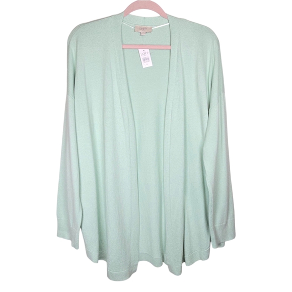 LOFT | Sweaters | Loft Womens Open Knit Cardigan Sweater Cottagecore ...
